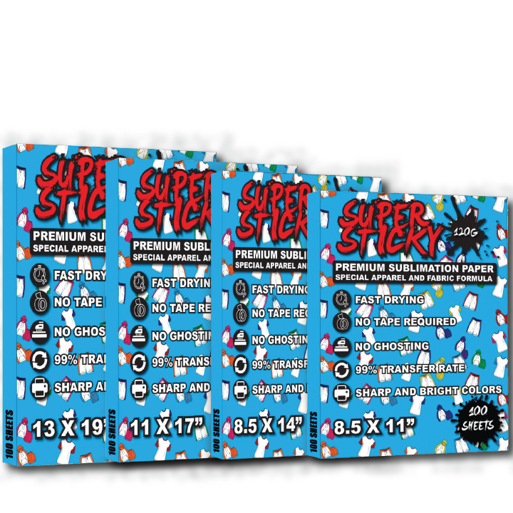 SS Tacky Sublimation Paper- Sheets | Red Coat Design Studio