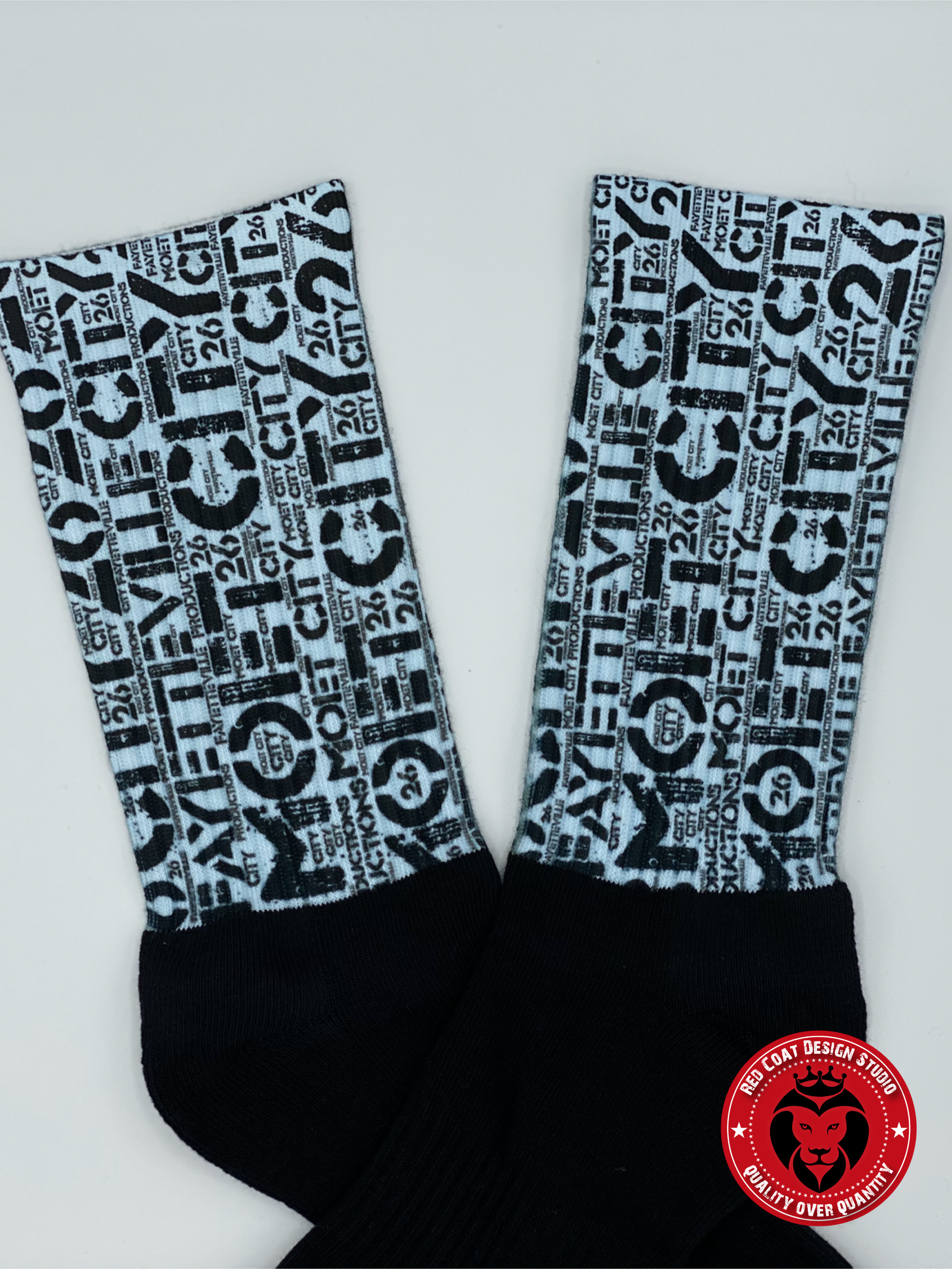 Sublimation Socks | Red Coat Design Studio