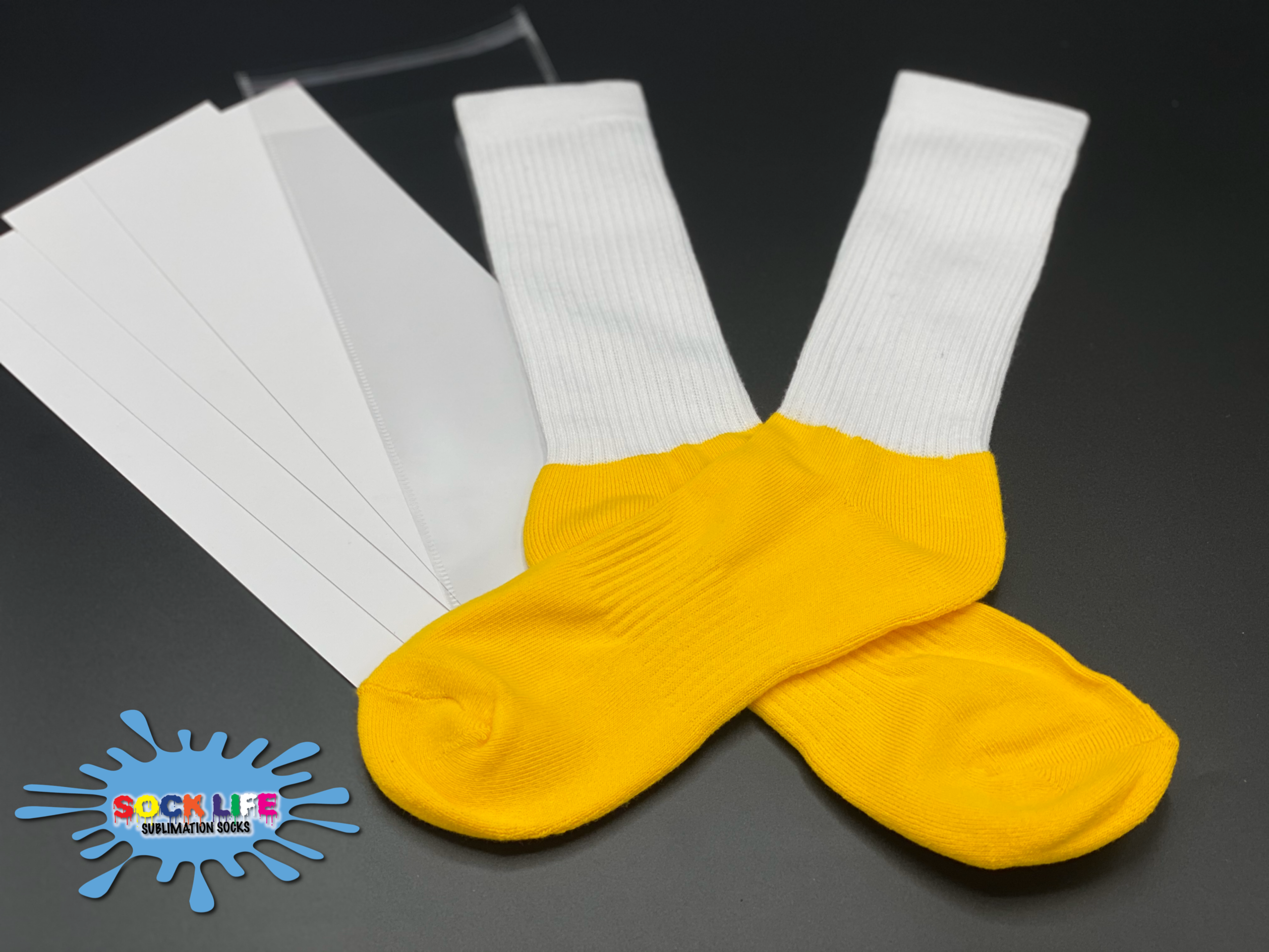 Sublimation Socks | Red Coat Design Studio
