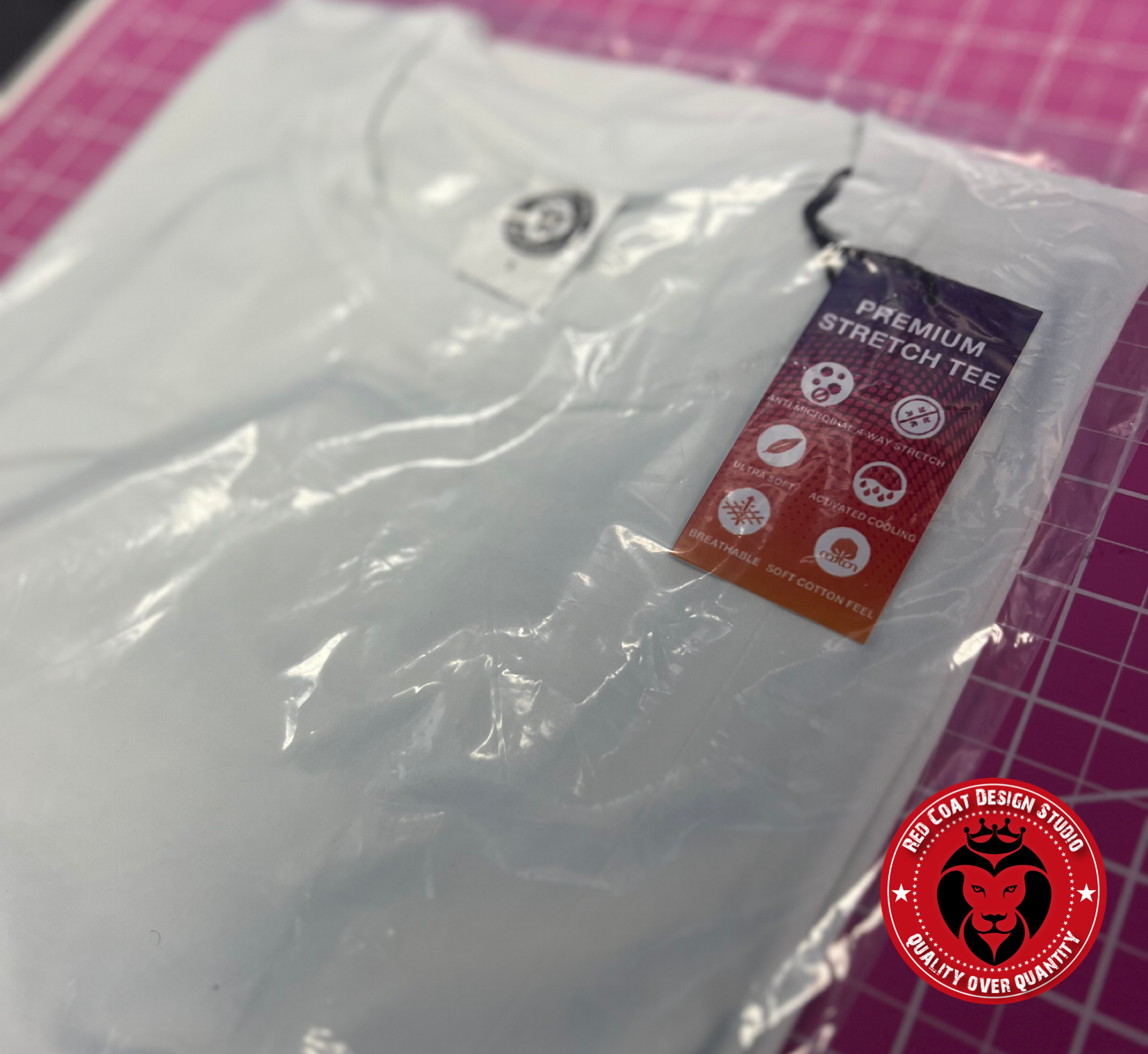 Bright White Sublimation T-shirts by RCD- Adult | Red Coat Design Studio
