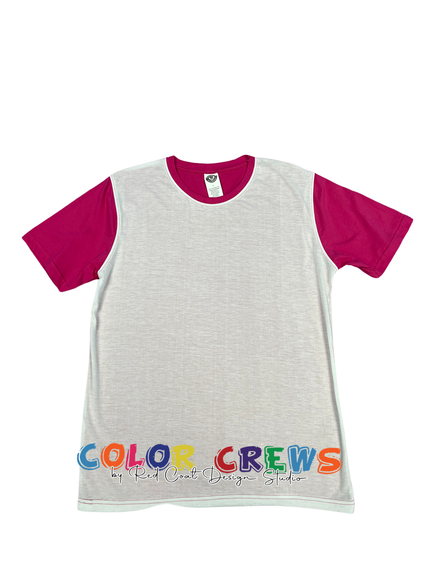 Color Crews™ Premium Sublimation T-shirts - Adult | Red Coat Design Studio